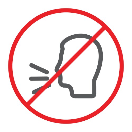 Prohibited icon Royalty Free Vector Image - VectorStock