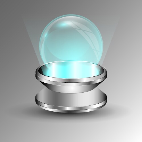 Transparent clear shiny Royalty Free Vector Image