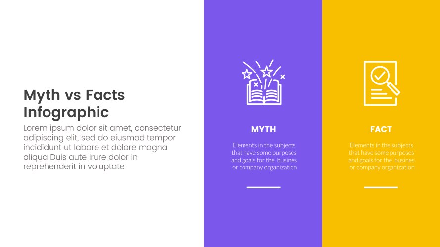 Myth Vs Fact Vector Images (over 450)