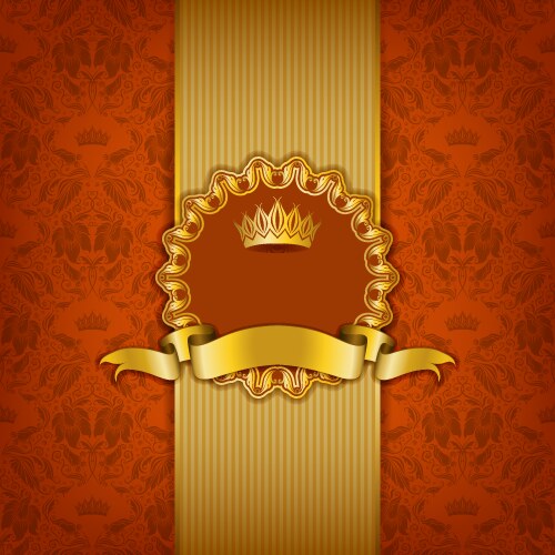 Royal background Royalty Free Vector Image - VectorStock