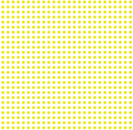 Yellow polka dots Royalty Free Vector Image - VectorStock
