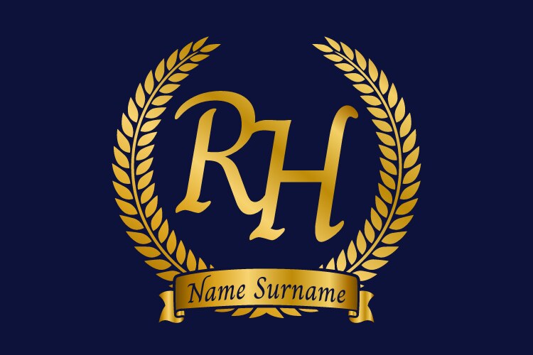 Golden H Logo Vector Images (over 5,300)