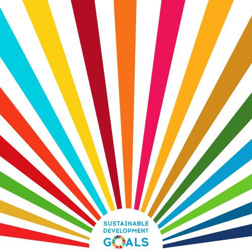 Sustainable development global goals corporate Vector Image