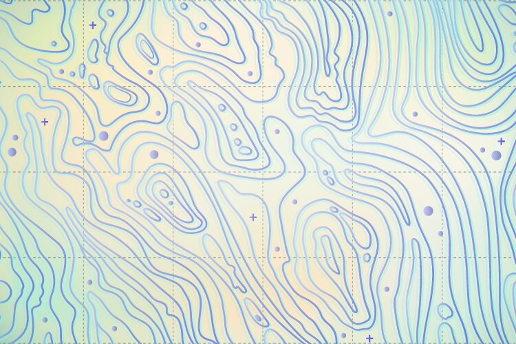 Topographic map background Royalty Free Vector Image