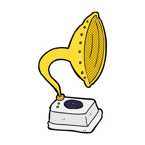 Cartoon Phonograph Vector Images (over 340)