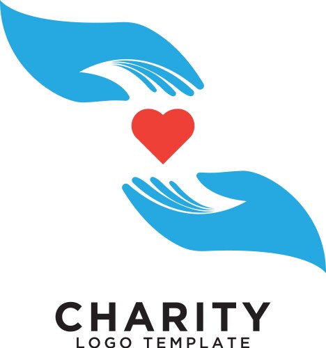 Help care logo icon design Royalty Free Vector Image