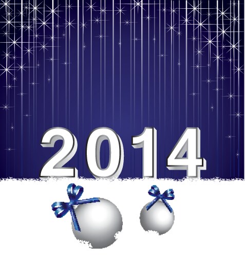 2014 happy new year background Royalty Free Vector Image