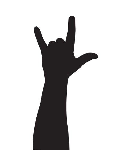 Silhouette Middle Finger Vector Images (over 470)