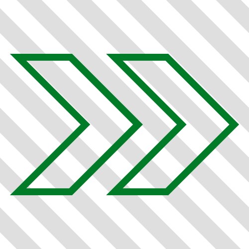 Shift right icon Royalty Free Vector Image - VectorStock