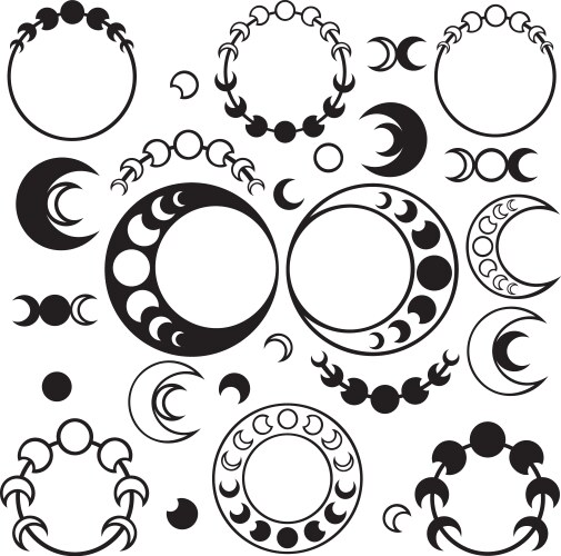 Crescent Moon Vector Images (over 59,000)
