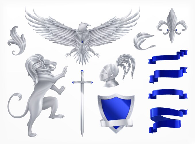 Family Crest Animals Vector Images (over 120)