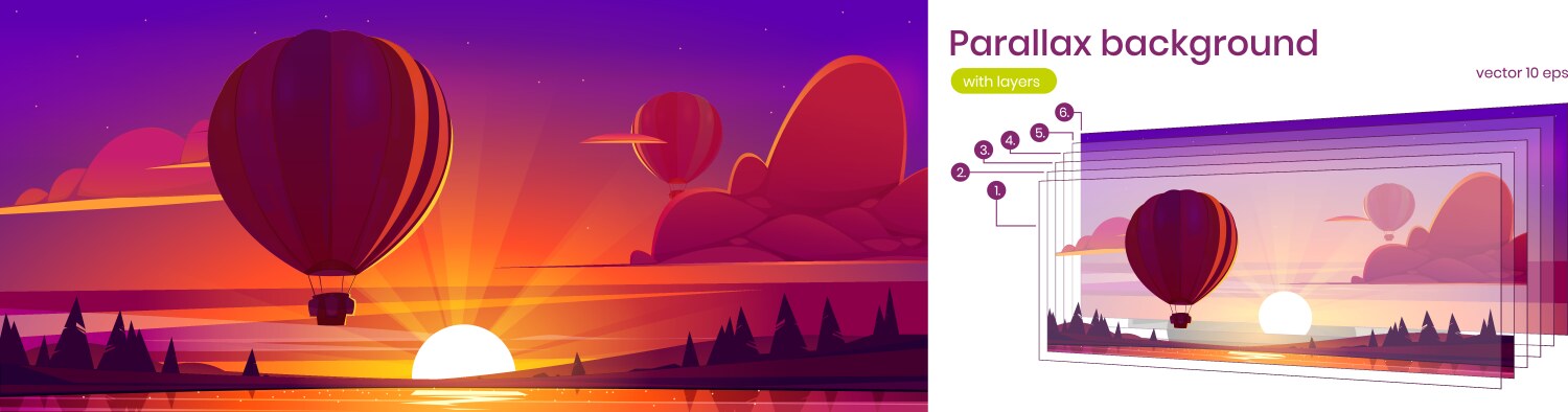 Clouds Parallax Vector Images (over 700)