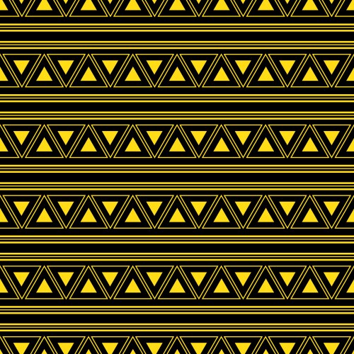 Aztec ethnic pattern traditional geometric Vector Image