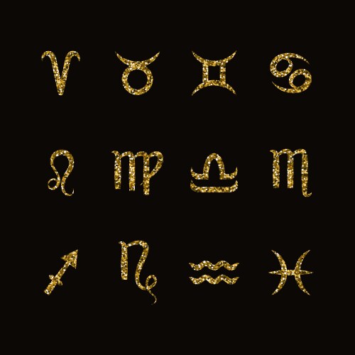 Taurus zodiac sign Royalty Free Vector Image - VectorStock