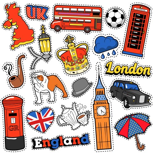Scrapbook Stickers Vector Images (over 17,000)
