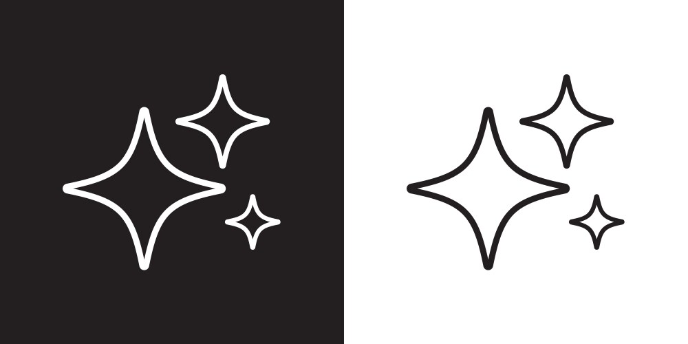 Ai generated icon ai star icon tools for generate Vector Image