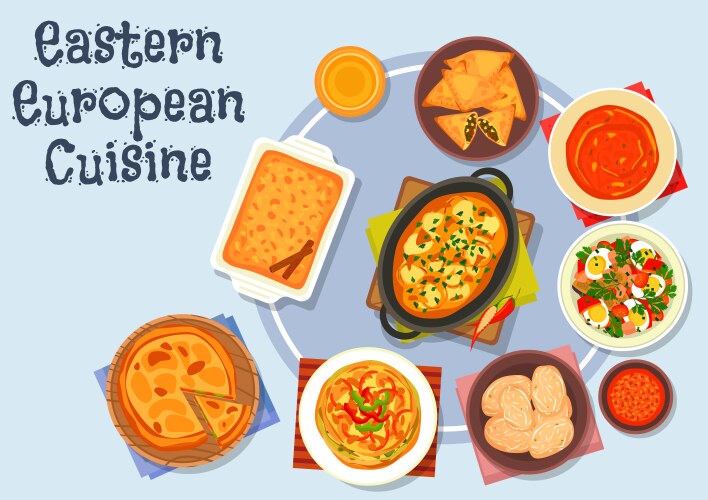 Middle eastern cuisine Royalty Free Vector Image