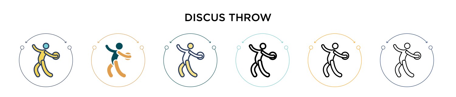 Discus Thrower Vector Images (over 150)