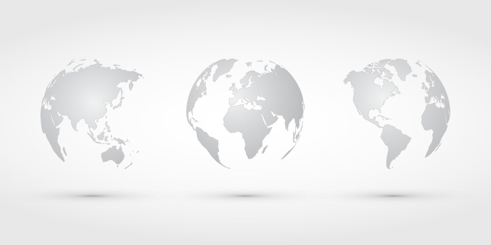 Golden globe Royalty Free Vector Image - VectorStock