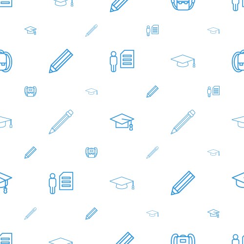 5 student icons Royalty Free Vector Image - VectorStock