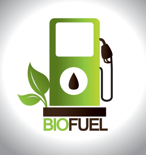 Fuel design over white background Royalty Free Vector Image