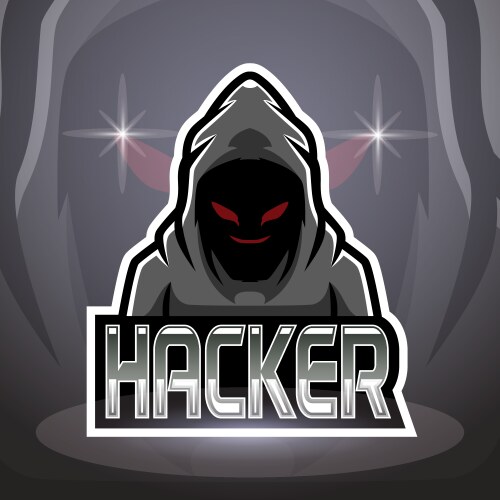 Hacker in dark Royalty Free Vector Image - VectorStock