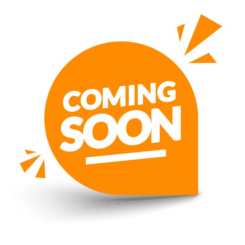 Coming soon banner design Royalty Free Vector Image