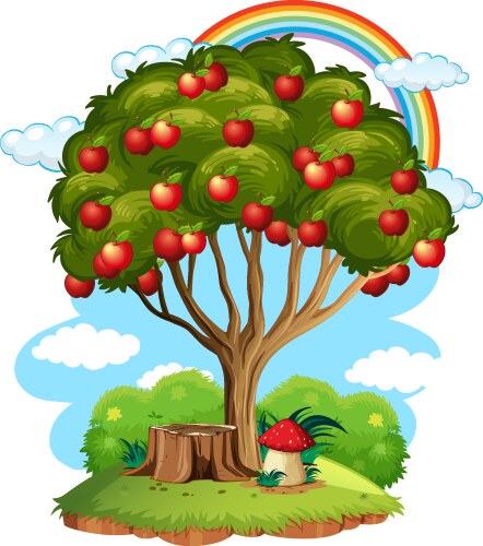 Apple Tree Cartoon Vector Images (over 4,700)
