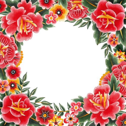 Rectangular Floral Frame Vector Images (over 2,300)