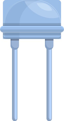 Resistor icons set cartoon various Royalty Free Vector Image