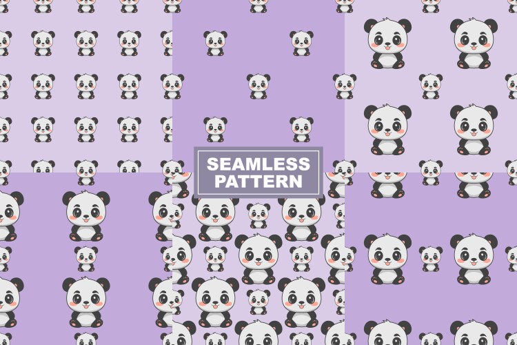 Panda Pattern Vector Images (over 5,200)