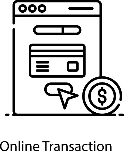 Online business Royalty Free Vector Image - VectorStock