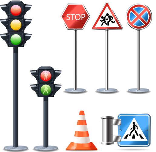 Traffic Vector Images (over 390,000)