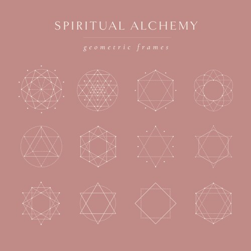 Geometry and trigonometry concept vertical Vector Image