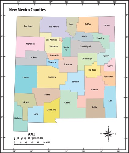 New Mexico State Outline Vector Images (over 580)