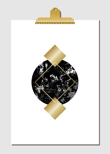 Children character holding geometry shapes Vector Image