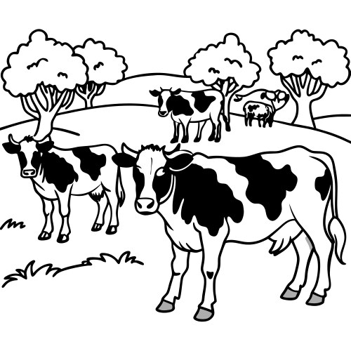 Cow Shelter Vector Images (79)