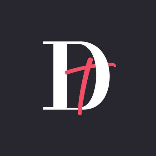 Dt Letter Logo Vector Images (over 2,300)