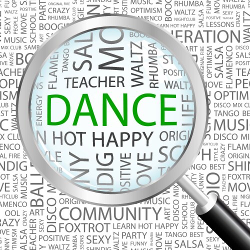 Dancing ball Royalty Free Vector Image - VectorStock