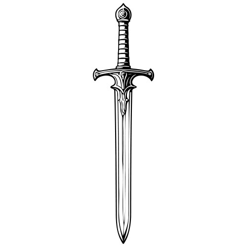 Sword Outline Vector Images (over 20,000)