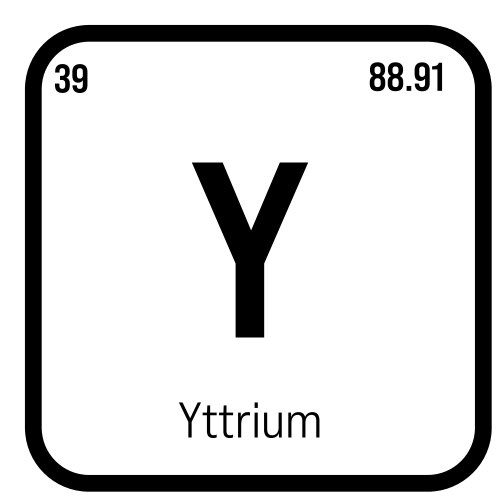 Yttrium Element Periodic Vector Images (over 200)