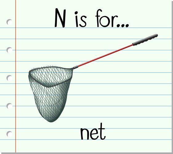 Flashcard letter r is for rhinoceros Royalty Free Vector