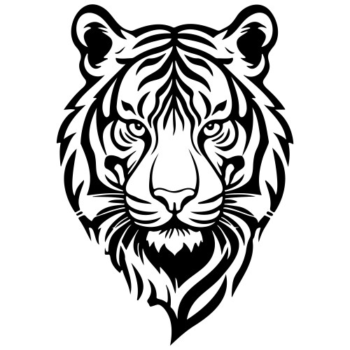 Tiger Outline Vector Images (over 12,000)