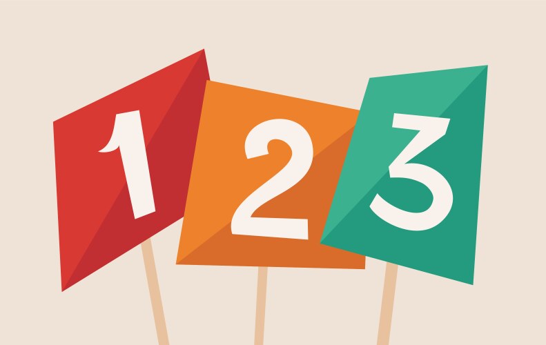 Step One Two Three Vector Images (over 1,300)