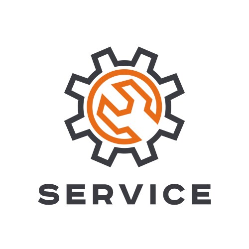 Auto service logo Royalty Free Vector Image - VectorStock