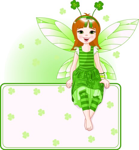 Cute christmas princess Royalty Free Vector Image