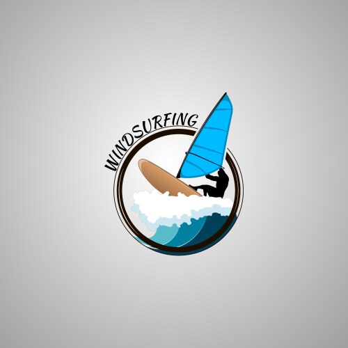 Water sport theme image 1 Royalty Free Vector Image
