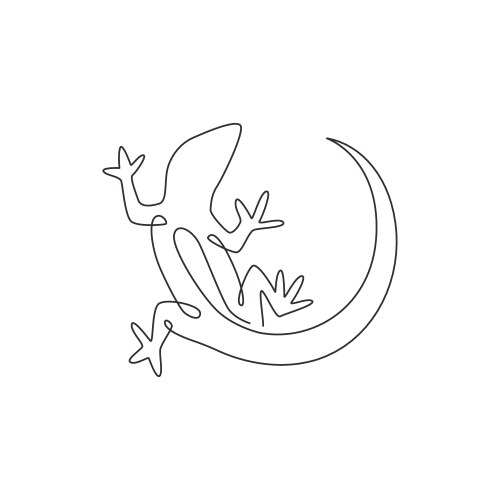 Lizard Outline Vector Images (over 5,300)