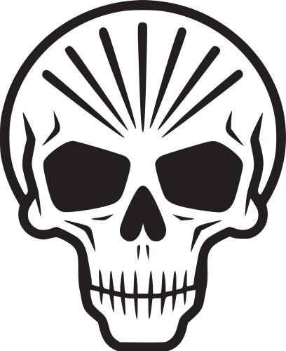 Skeleton - high quality logo ideal for t-shirt Vector Image