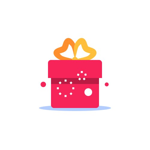 Special reward prize giveaway loyalty present Vector Image